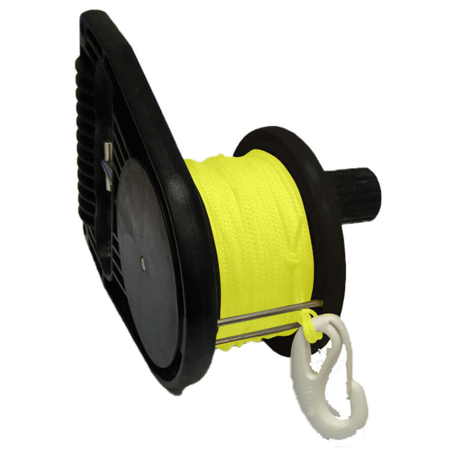 MGE Tec 100 Reel For Divers | Black Tech Diving MGE Divers Reel